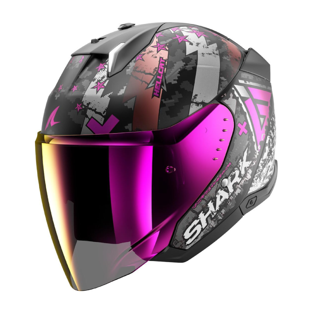 Dəbilqə Shark Helmet Skwal I3 Jet Hellcat Mat M (HE3511EKUVM ...